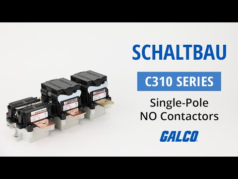 Schaltbau C310 Series Single-Pole NO Contactors