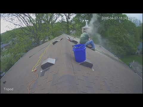 Chimney Repointing - Time-Lapse