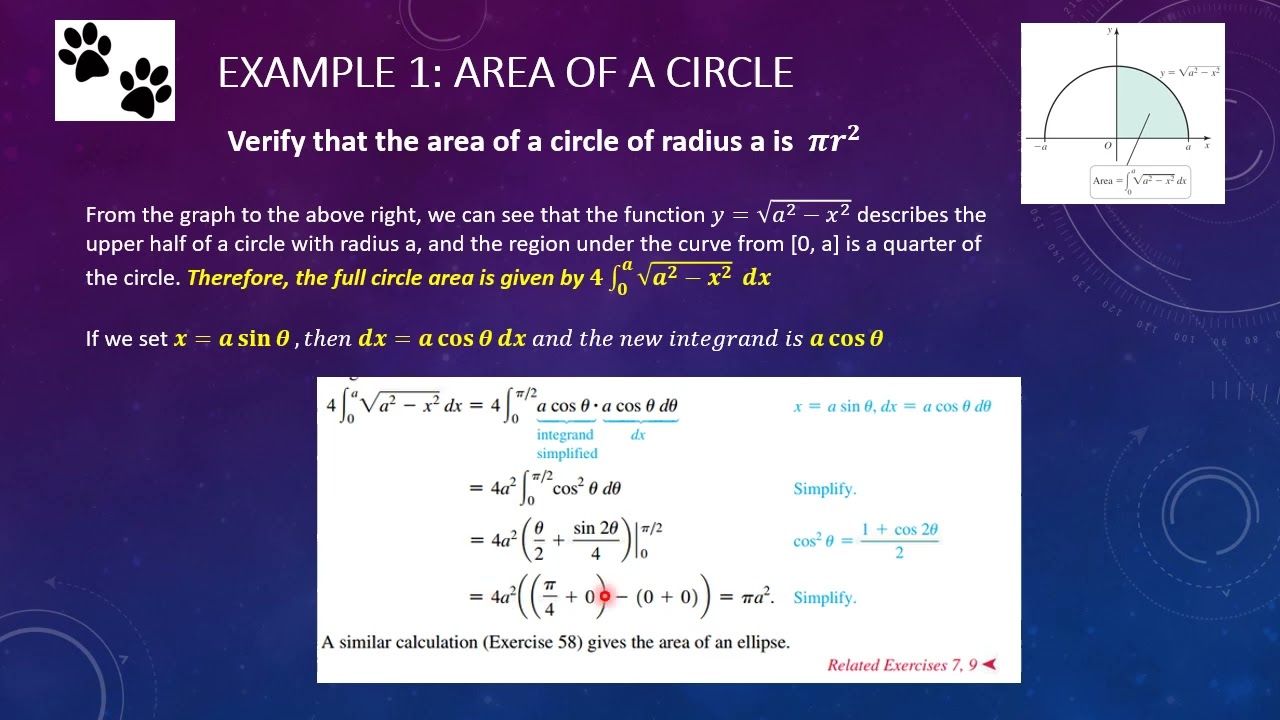 MATH 2414 – 8.4 Trigonometric Substitutions
