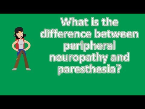 What is the difference between peripheral neuropathy and paresthesia ? | Health and Life