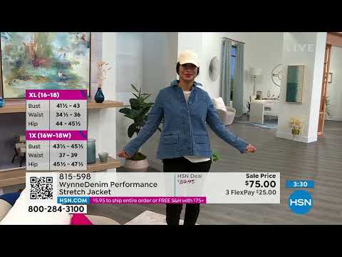 WynneDenim Performance Stretch Jacket