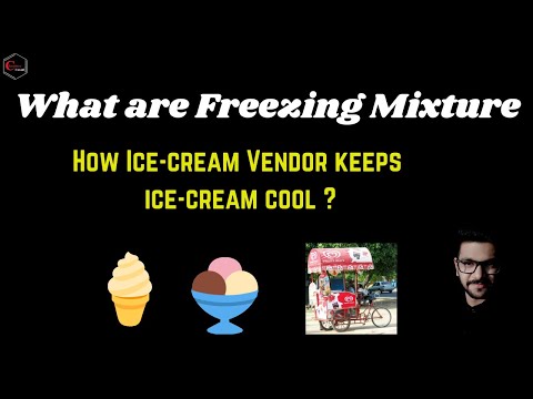What are Freezing Mixture || Phase Rule || Cryoscopy || Colligative Properties