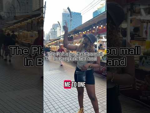 The best cheap Name brand clothes Fashion mall in Bangkok Thailand 🇹🇭