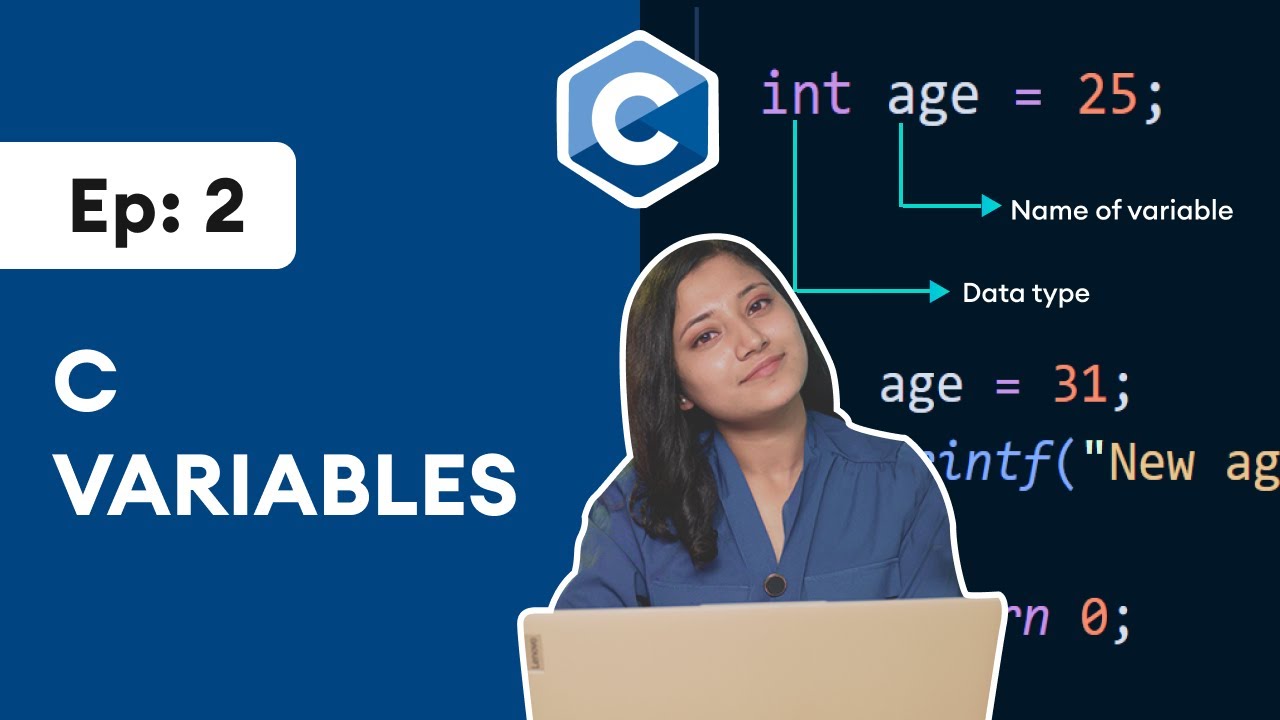 #2: C Variables and Print Output | [2025] C Programming for Beginners