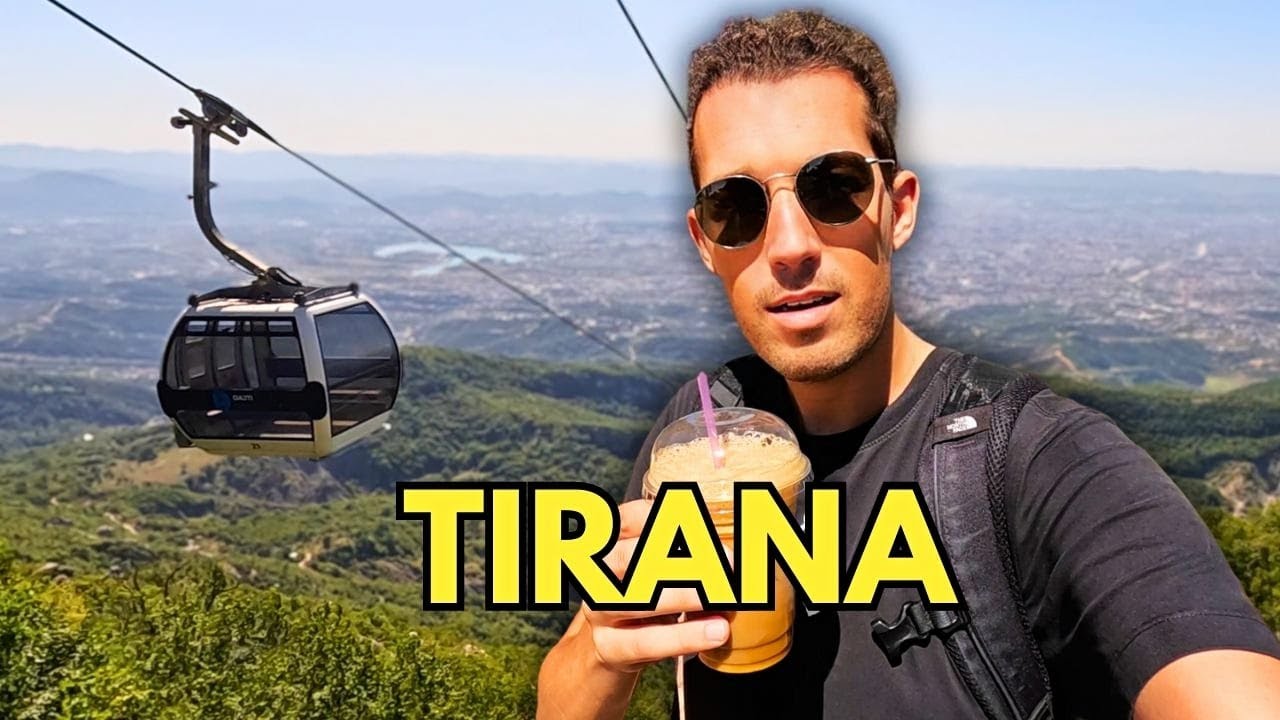 $14 Dajti Ekspres Cable Car in Tirana, Albania 🇦🇱