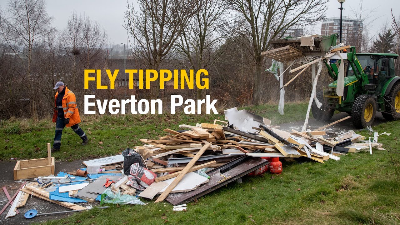 Fly tipping - Everton Park