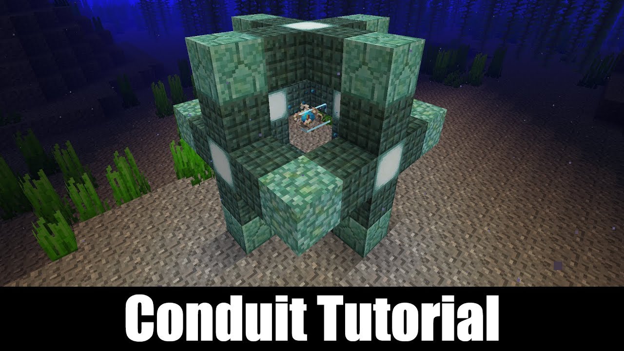 Conduit - A Complete Guide | Minecraft Update Aquatic