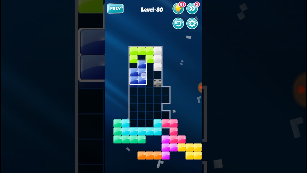 Block! Basic Master Level 80 Walkthrough Solution