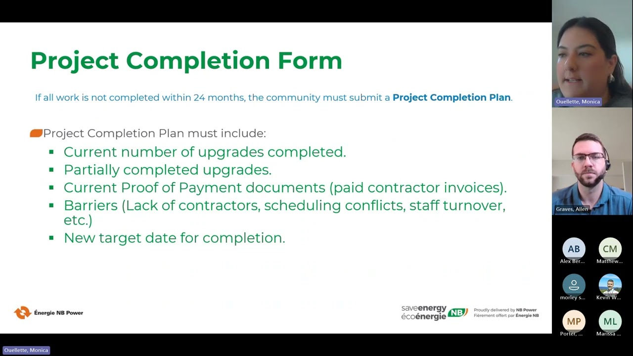 NB Power – First Nations Energy Efficiency Program Update