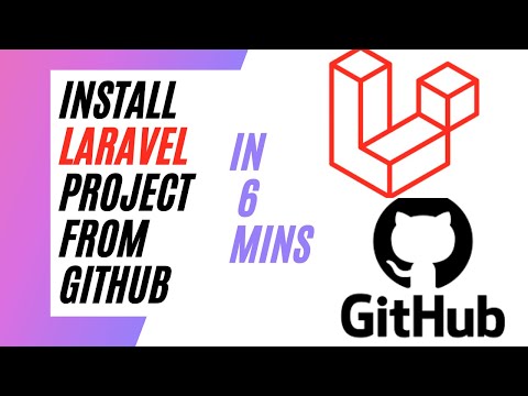 How to Install an existing laravel project that is on github
