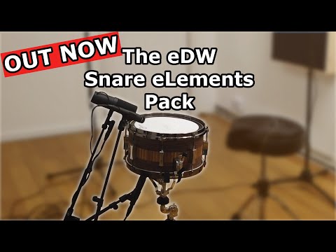 INSTANTLY IMPROVE YOUR ELECTRONIC SNARES - The eDW Snare eLements Drum Sample Pack