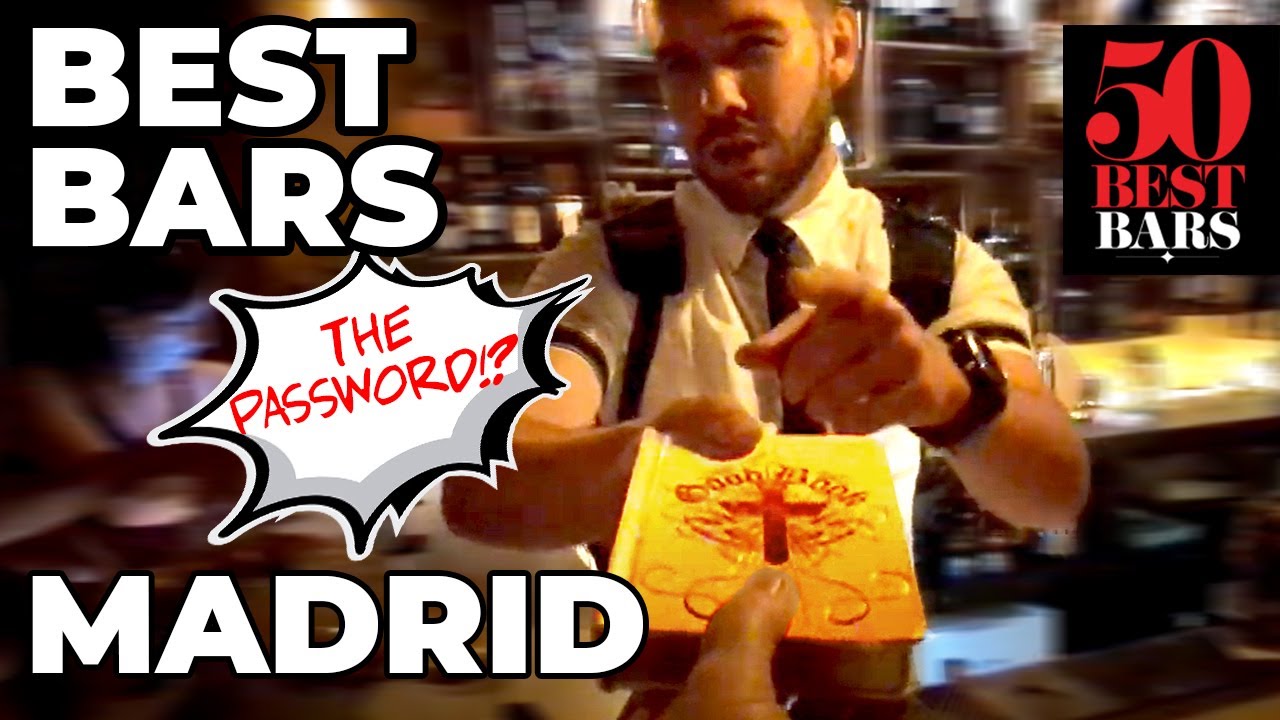The INSANE Cocktail Bars of Madrid. I Wasn't Expecting THESE