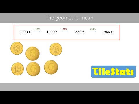 The geometric mean