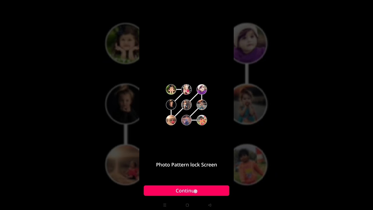 Photo Pattern Lock Screen #smartphone #tech #wallpaper