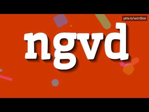 NGVD - How to say Ngvd?