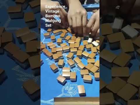 Bamboo mahjong #goodvibes #shortsfeed #ytshorts #mahjong #bamboo