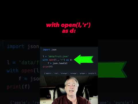 Read JSON file directly Python #shorts #python #json