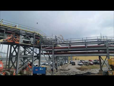 wire pulling in cable tray