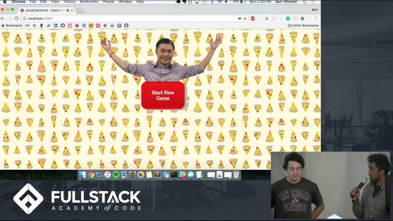 Stackathon Presentation: pizzaCatcherJS