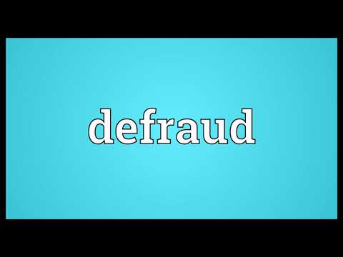 Defraud Meaning