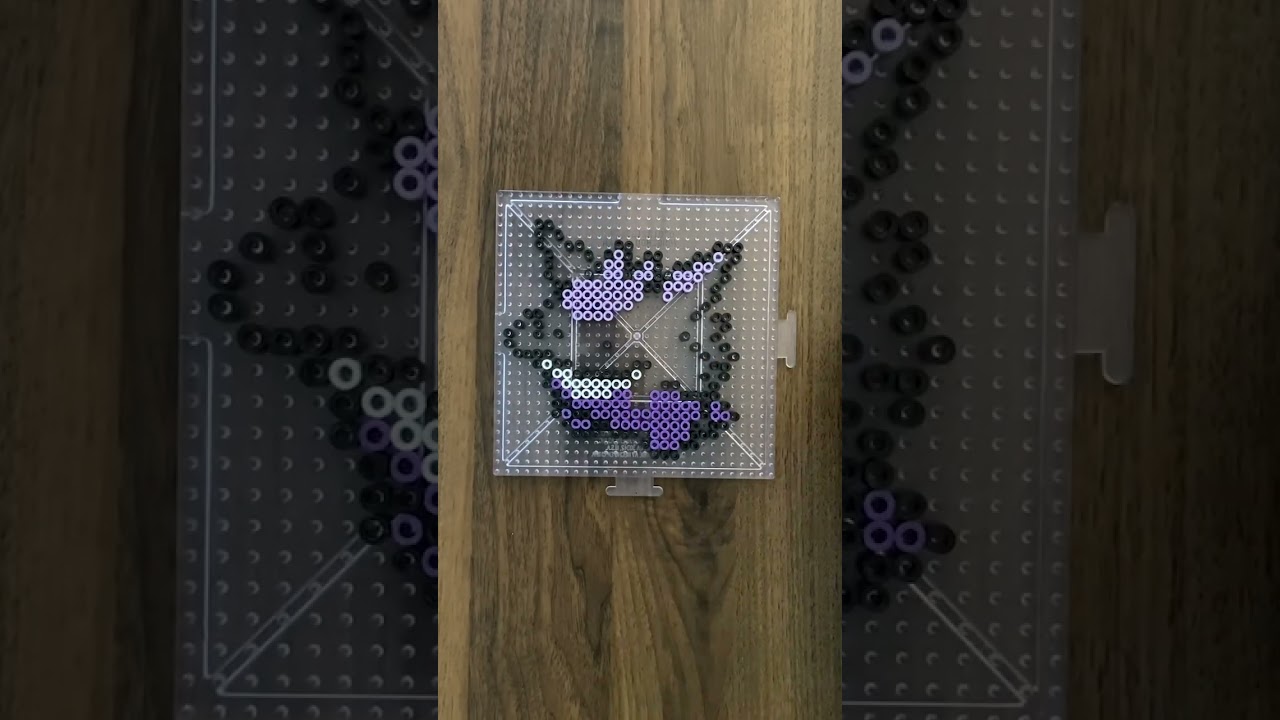 GENGAR POKEMON PERLER BEAD 😈