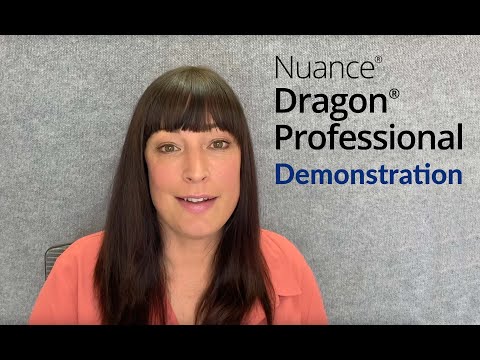 Nuance Dragon Professional Anywhere (DPA) Demonstration