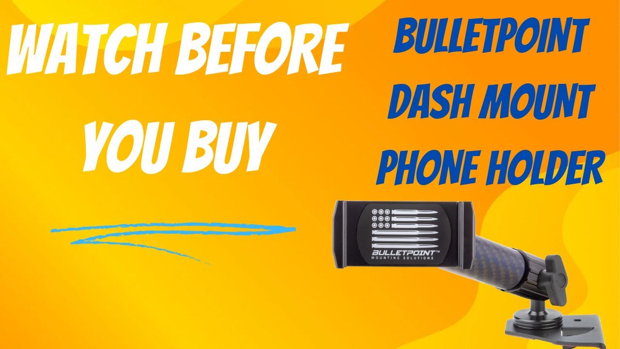 Bulletpoint Dash Mount Phone Holder Review