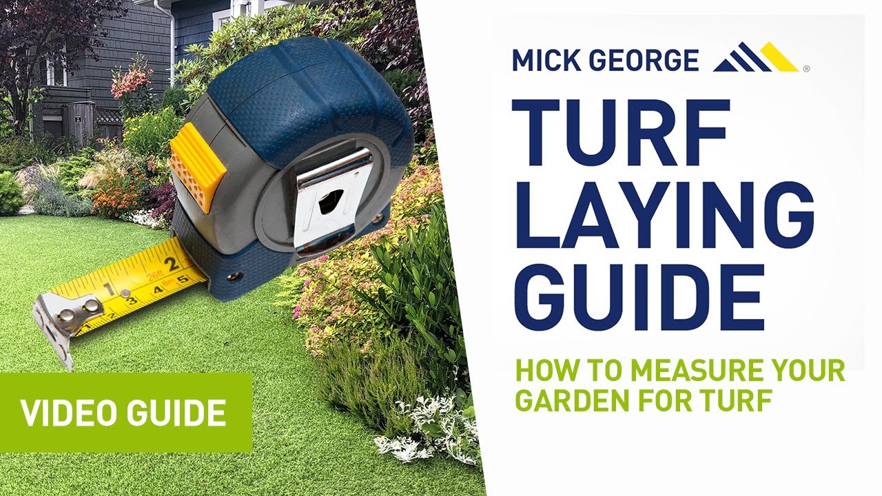 How to measure turf