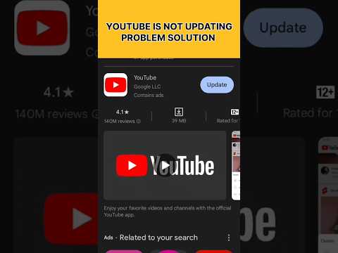 youtube is not updating android