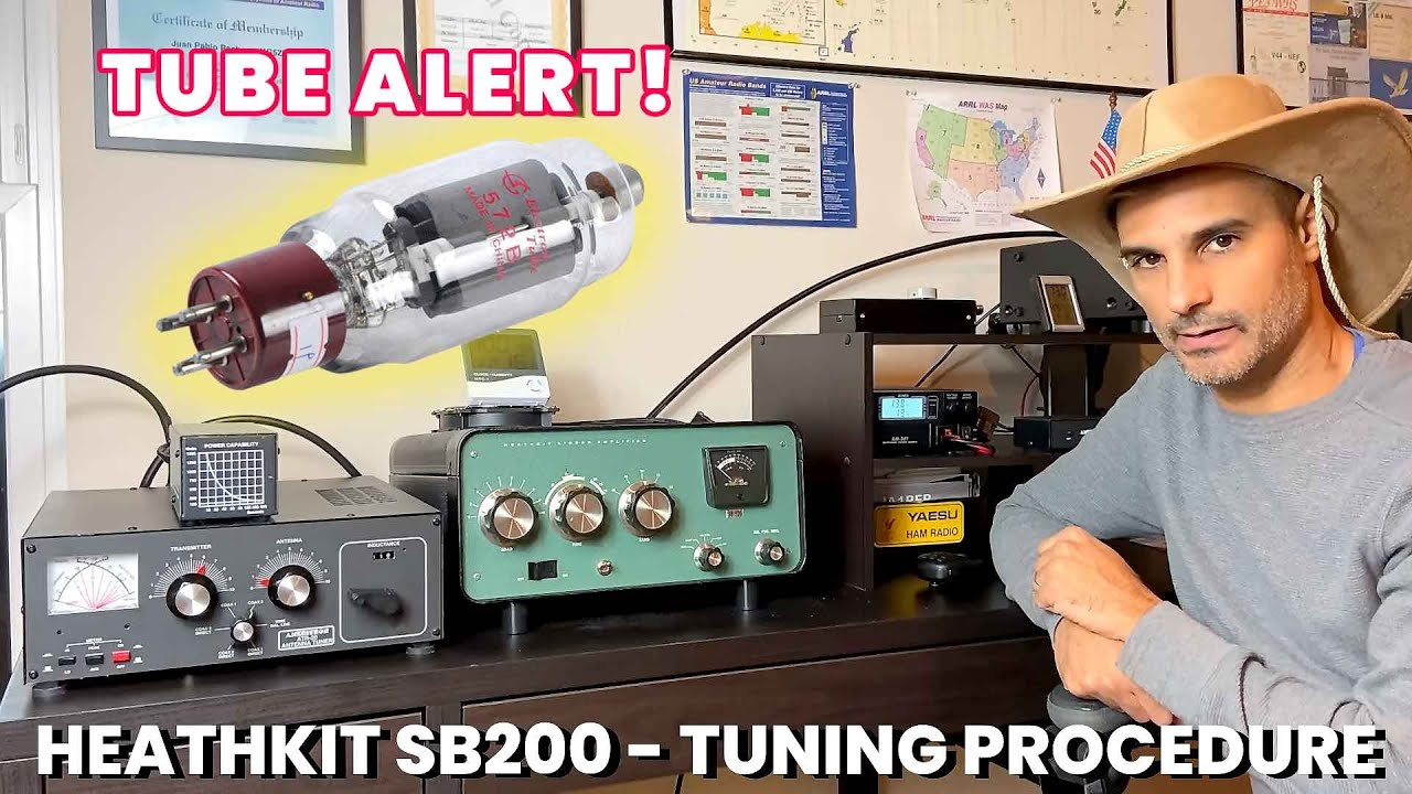 HOW I TUNE MY HEATHKIT SB200 AMPLIFIER
