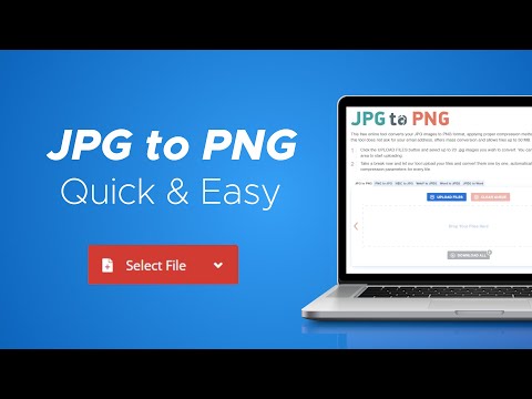 Convert JPG Image to PNG in under 1 Minute (2025)