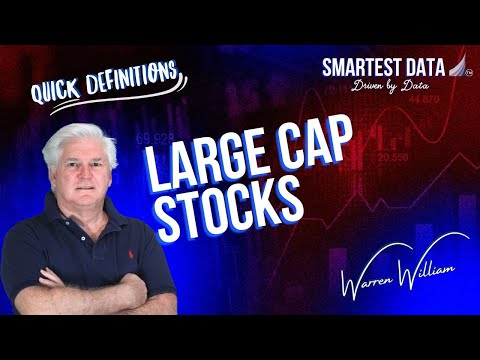 INVEST IN STOCKS DEFINIED: LARGE CAP STOCKS, is a Stock with a Market Cap over $10 bn.