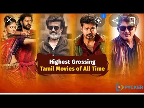 Top 10 high collection Tamil movie list with IMDb rating