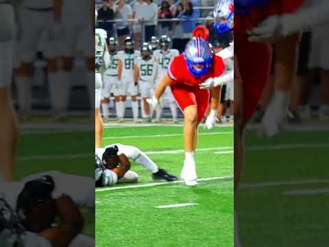 he sniffed it out 😏 #highschoolfootball #uilplayoffs #shorts