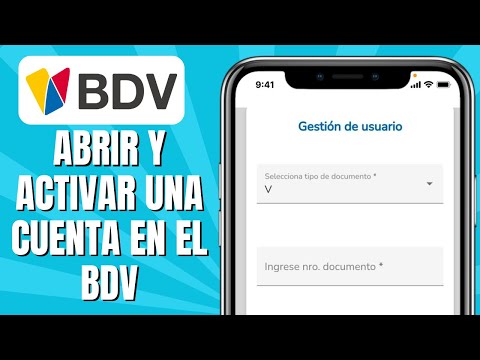 Apertura de cuenta digital en el BDV: Pasos sencillos sin salir de casa ...