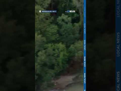 Helene’s Aftermath | Aerial Footage Over Asheville, NC