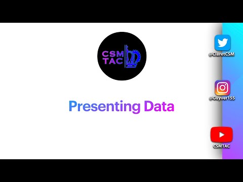 Presenting Data