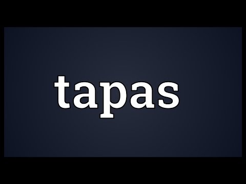 Tapas Meaning