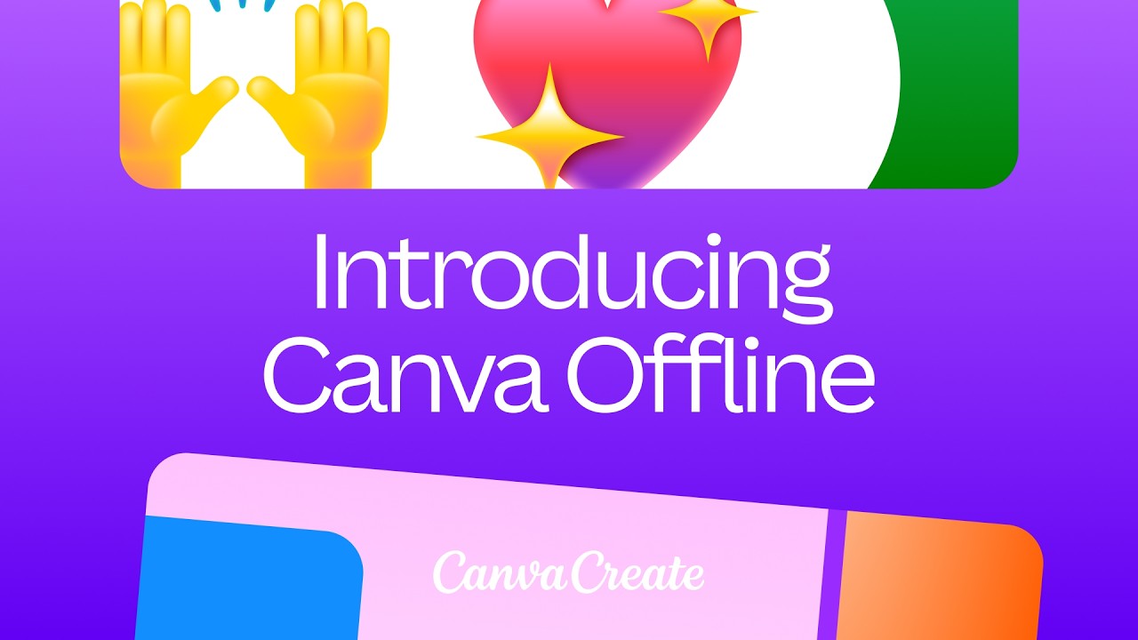 Introducing Canva Offline | Canva Create 2026