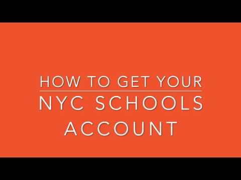 NYC Schools Account Tutorial
