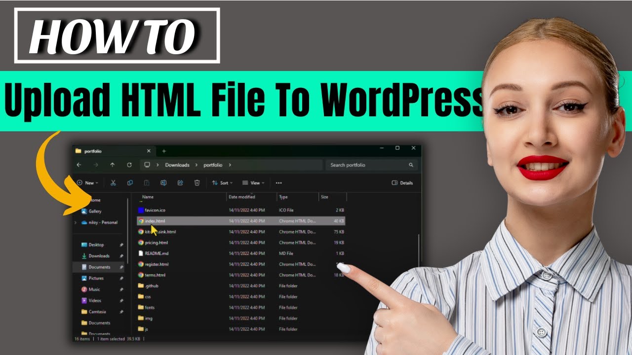 How to upload html file to wordpress (2026)