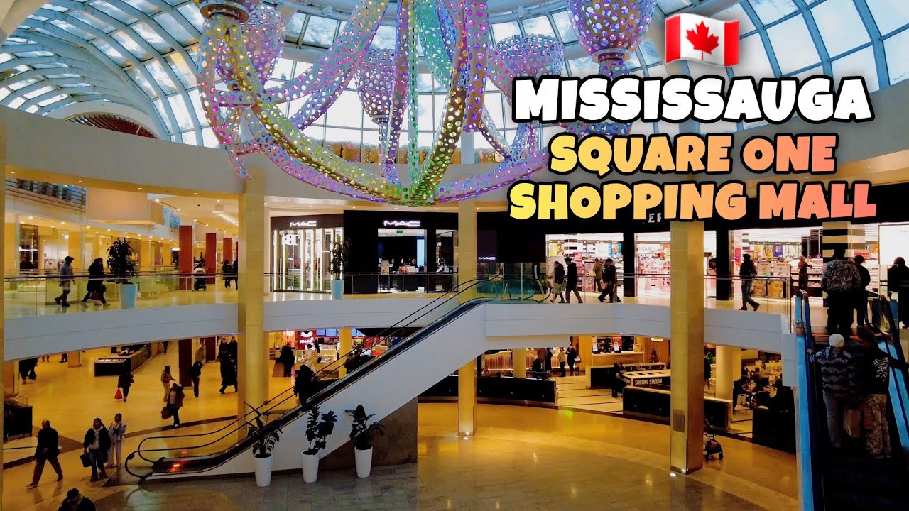 Square one, The Largest Shopping Center Mall in Ontario, Toronto, Mississauga