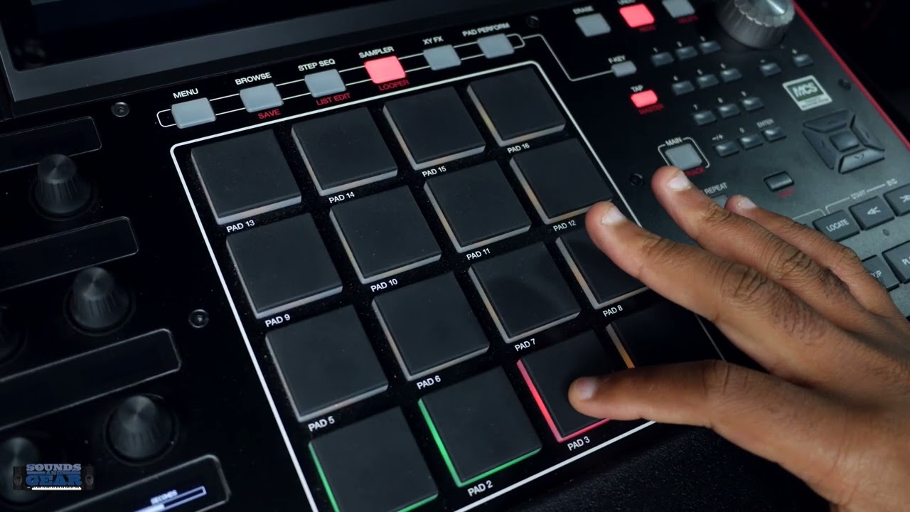 MPC Sampling Quick Tip - Record Sample to Pads Using Pad Hold Mode