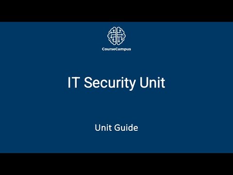 IT Security Unit Guide | Digital Applications SCQF 6