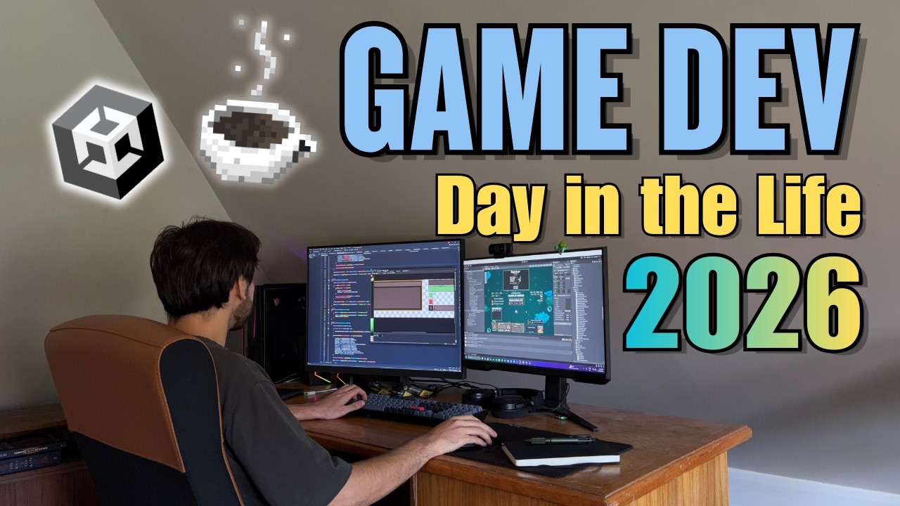 A Realistic Day in the Life of a FULL TIME Game Developer!