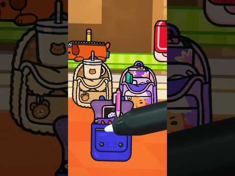 toca boca new bags update?! Prepare my bag with meπ±π