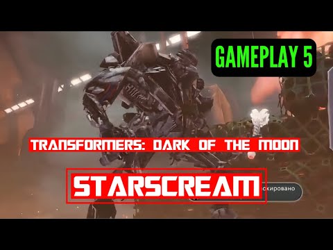 Transformers Dark Of The Moon Gameplay (Part 5) - Starscream | transformers the game psp