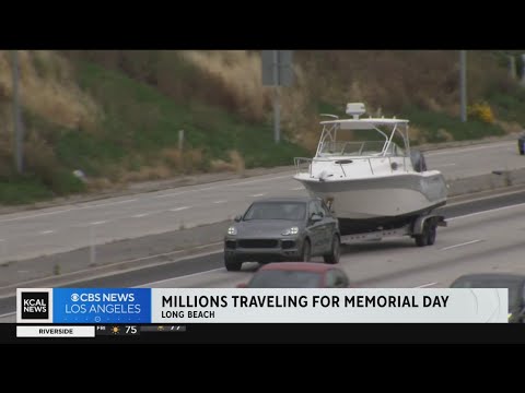 Millions of Californians expected to travel for Memorial Day weekend