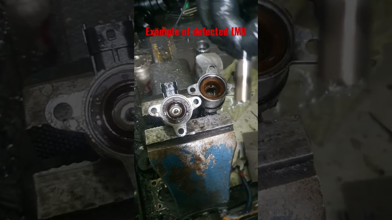 Bosch Inlet metering valve   Example of defected IMV