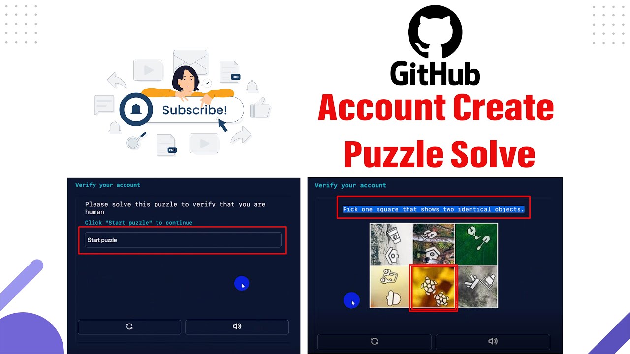 GitHub account create puzzle problem solution | How to create GitHub account,  @tech_360_bd